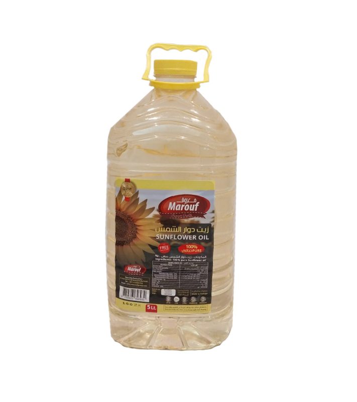 Sunflower Oil 5 Ltr - Marouf Group